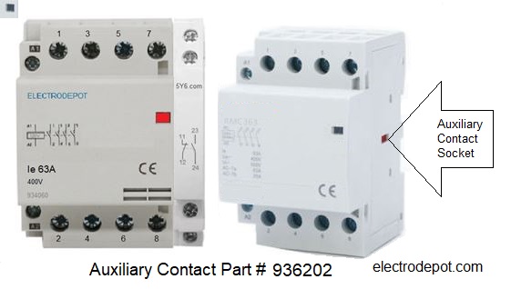 Silent Lighting Contactors 4 Pole